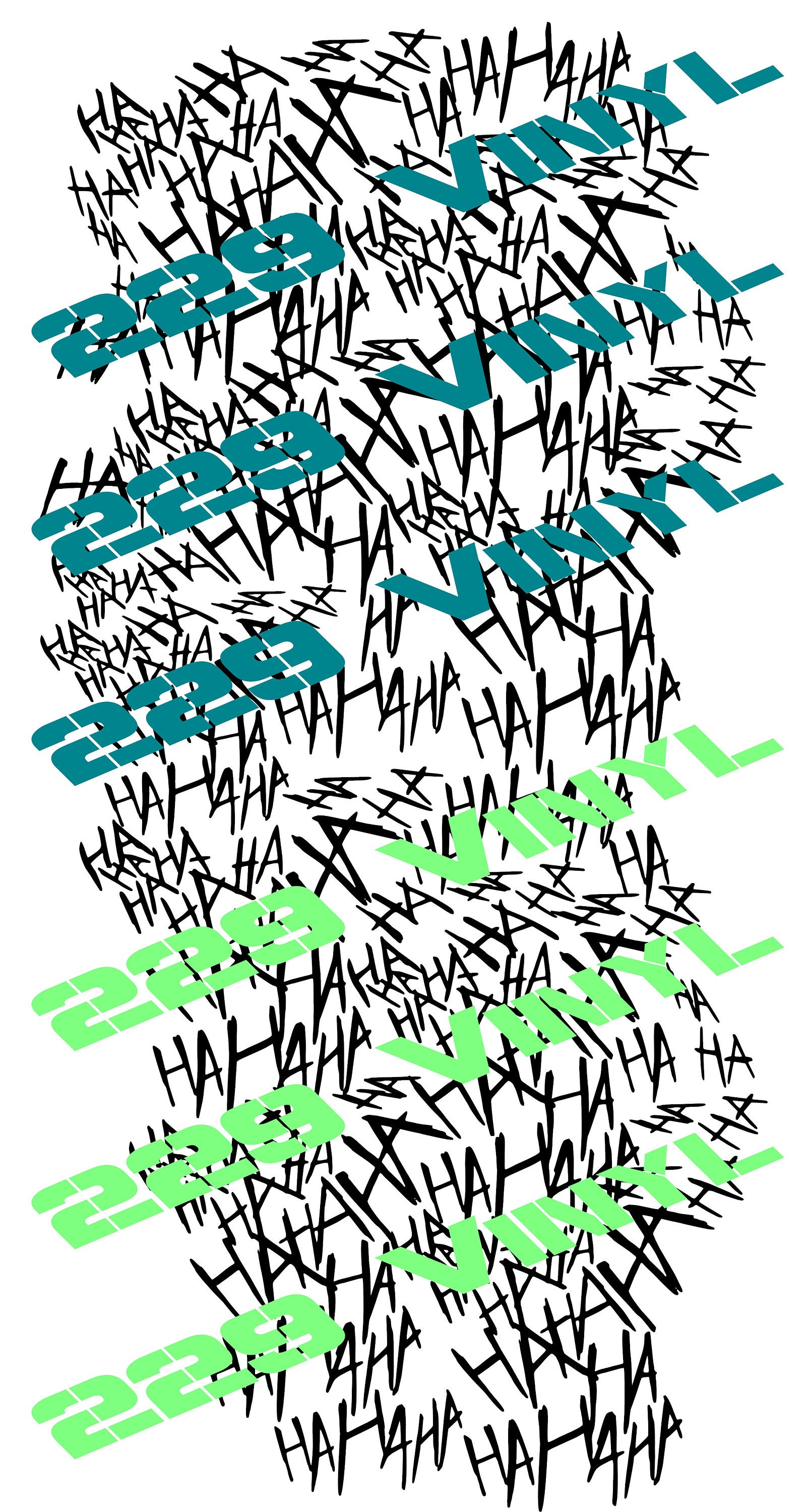 Hahaha Laughter SVG: Joker Ha Ha Xlarge Sheet Wrap (digital Download ...