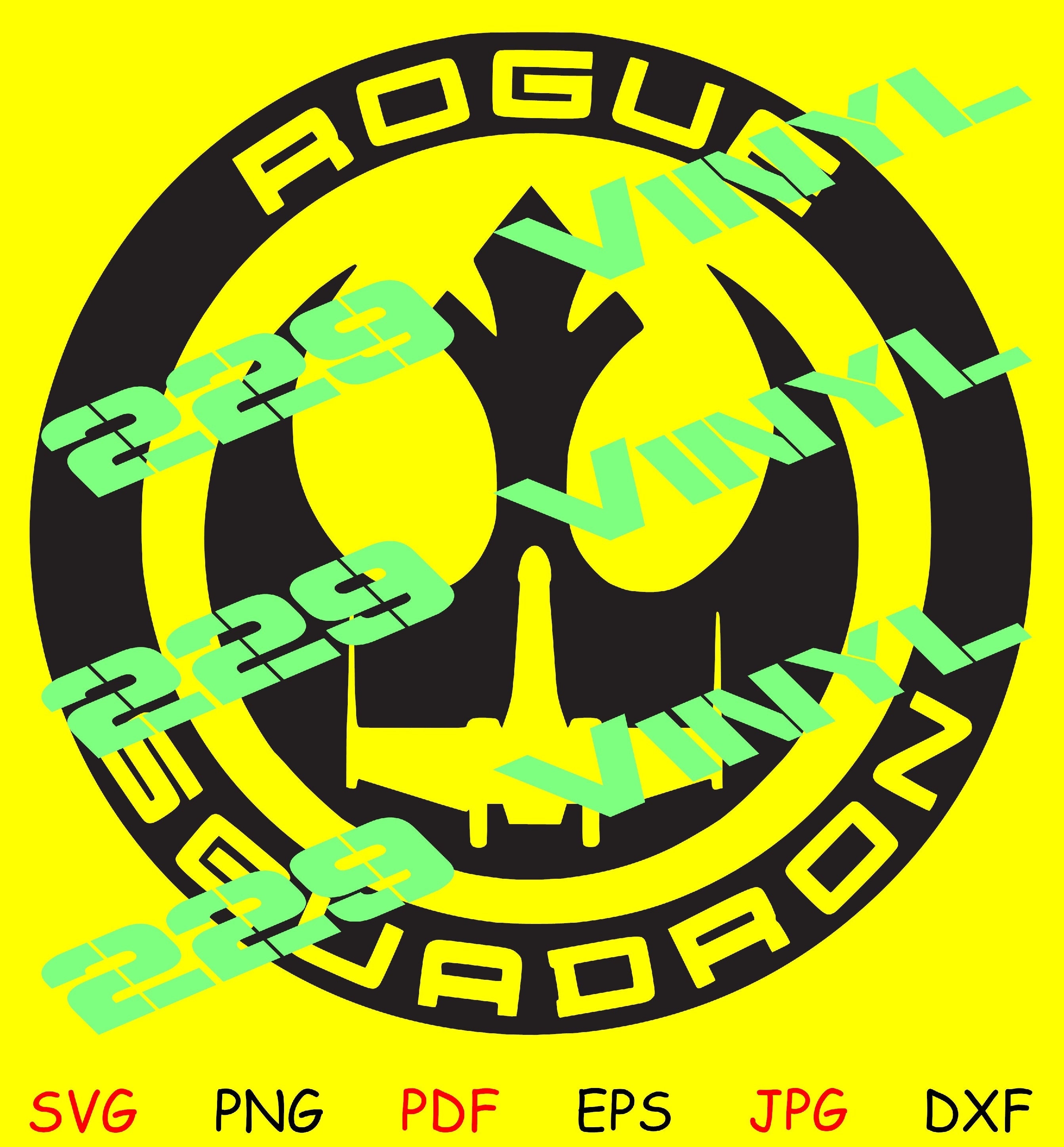 Star Wars Rogue Squadron Symbol SVG Pdf Eps Jpg Dxf Png - Etsy