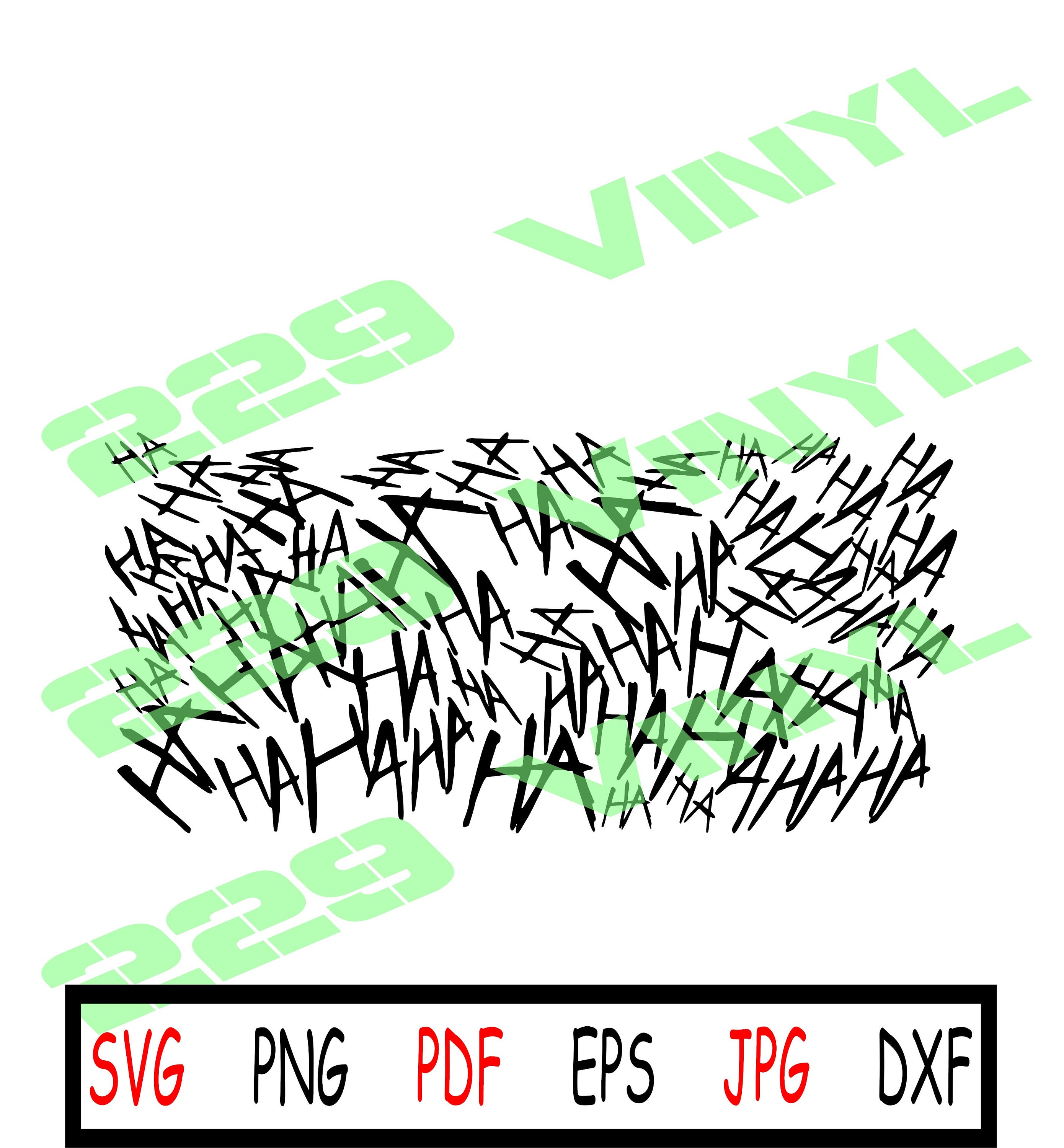 Hahaha Ha Ha Ha SVG Bundle Laughter Joker Pdf Eps Jpg Dxf Png - Etsy