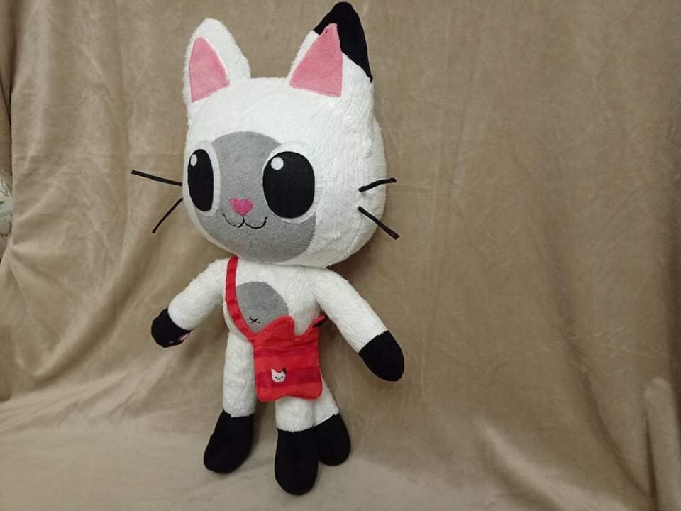 Pandy Paws Cat Gabby's Dollhouse Plush. Custom Plush Toy - Etsy