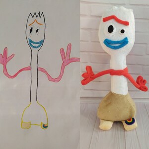 Toy Story Forky Plush - Etsy