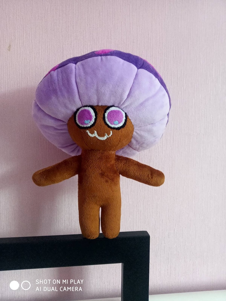 Custom Plush Toy Poison Mushroom Cookie 30 Sm - Etsy