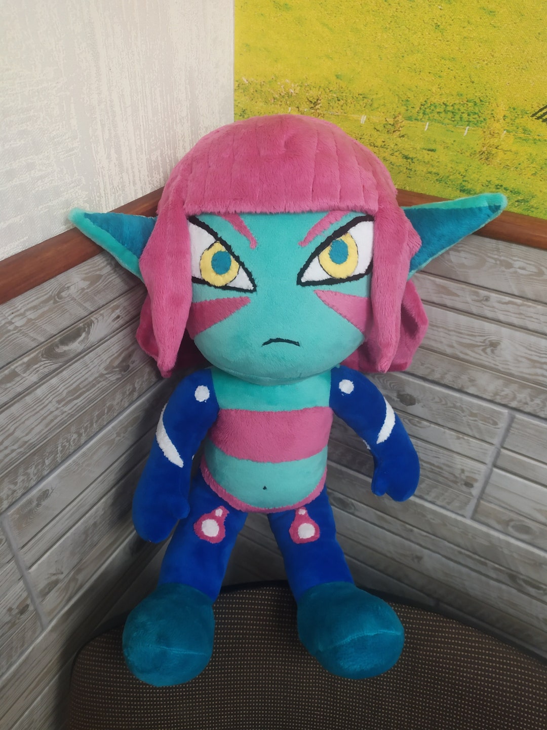 Duna From Fossil Fighters, Custom Plush Toy - Etsy