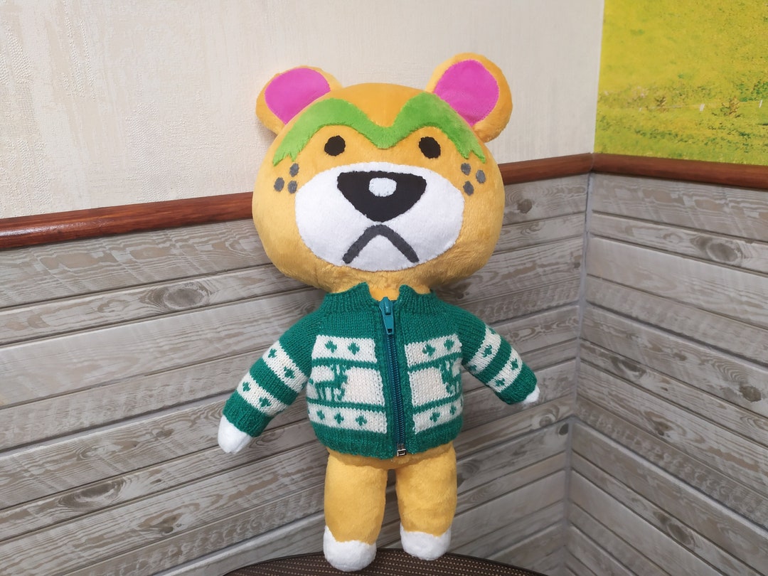 Custom Plush Toy, Nate, Inspired by Animal Crossing, 35 Sm - Etsy