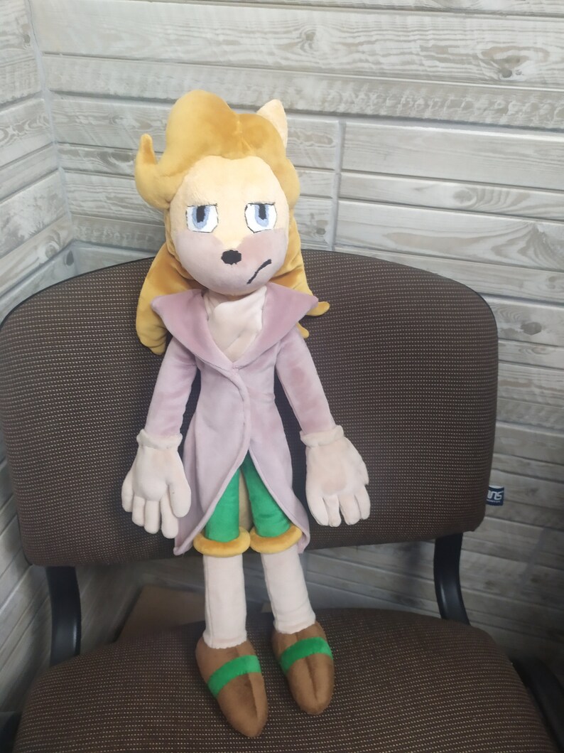 Bartleby Plush From Sonic Undergroundcustom Plush Toy 40 Sm - Etsy