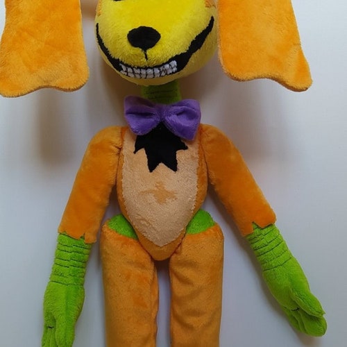 Pumpkin Rabbit the Walten Files Plush Toy - Etsy