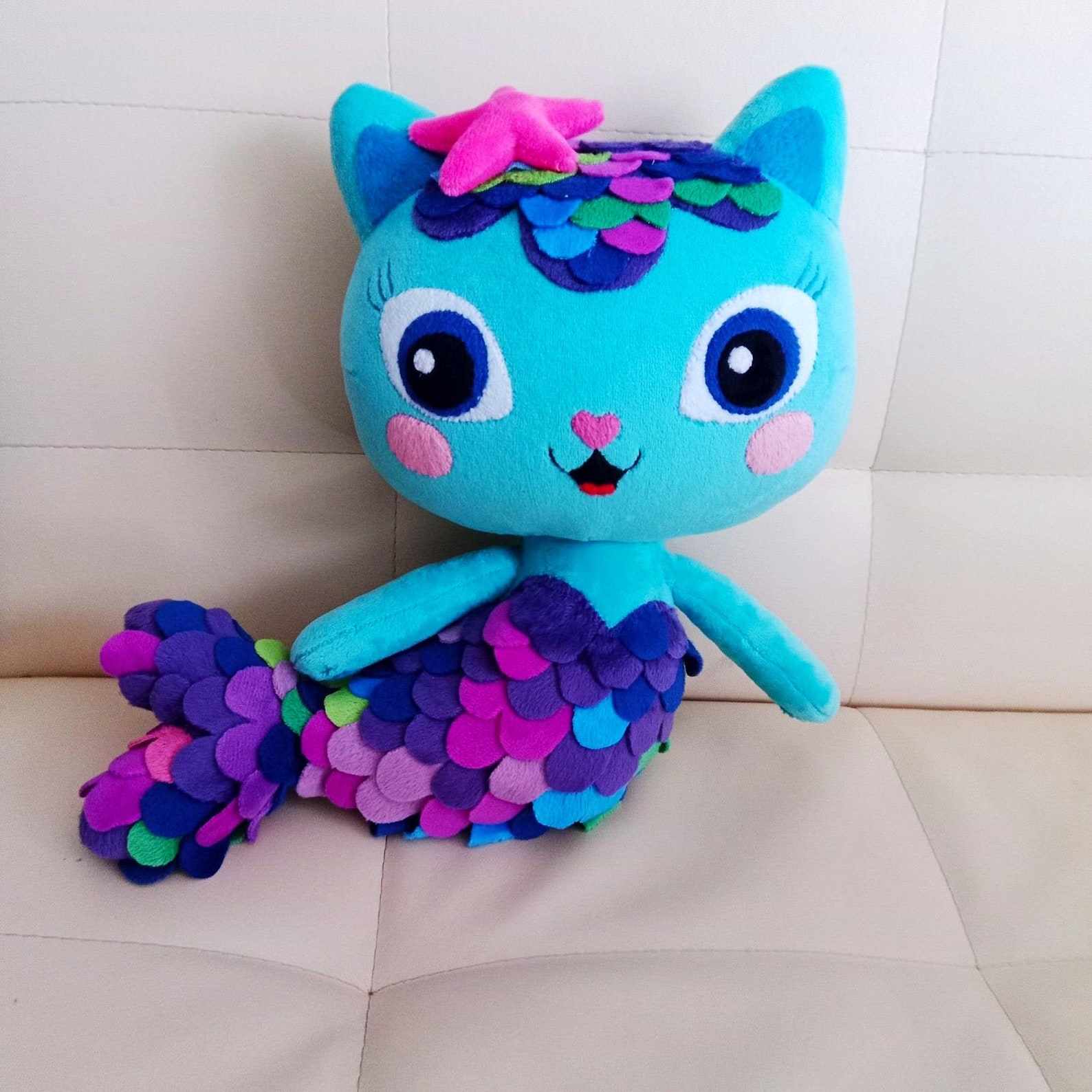 Custom plush toy mercat gabby's dollhouse | Etsy