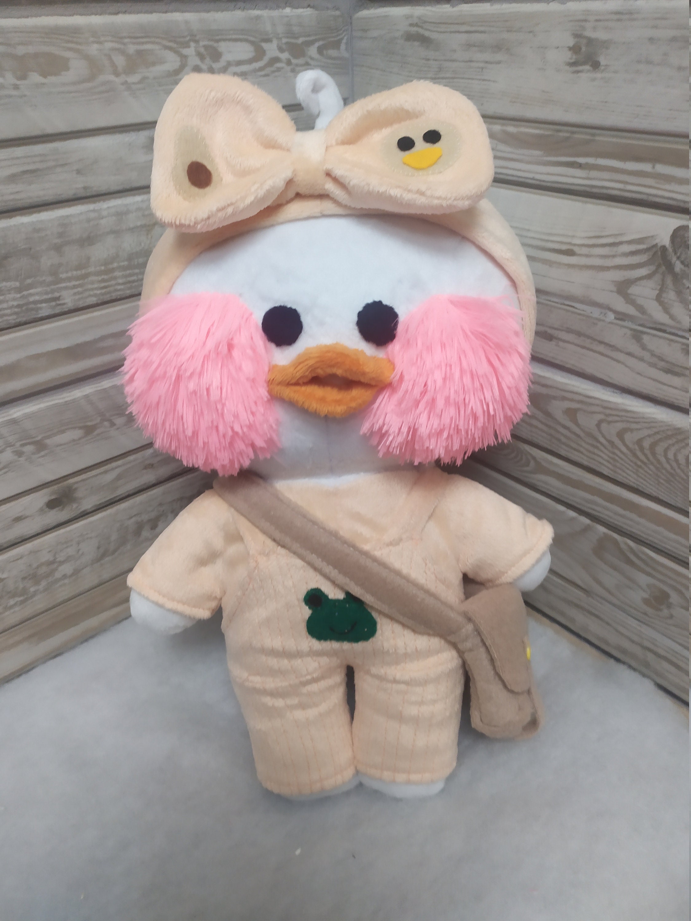 Kawaii Duck Lalafanfan Plush Toy - Etsy