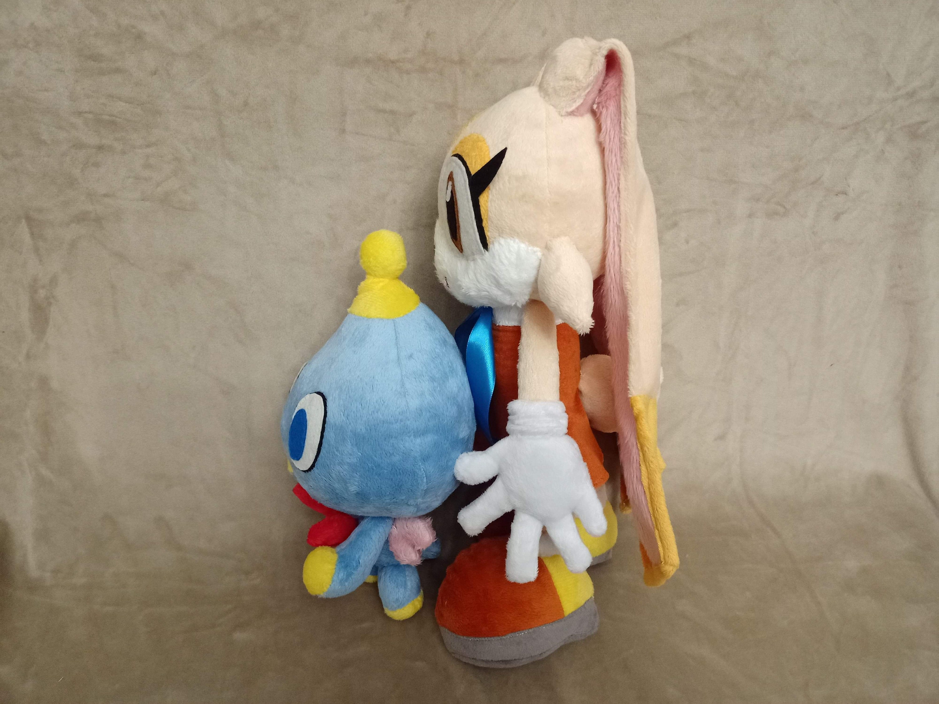 Cream Rabbit and Chao Custom Plush Toy | Etsy Canada