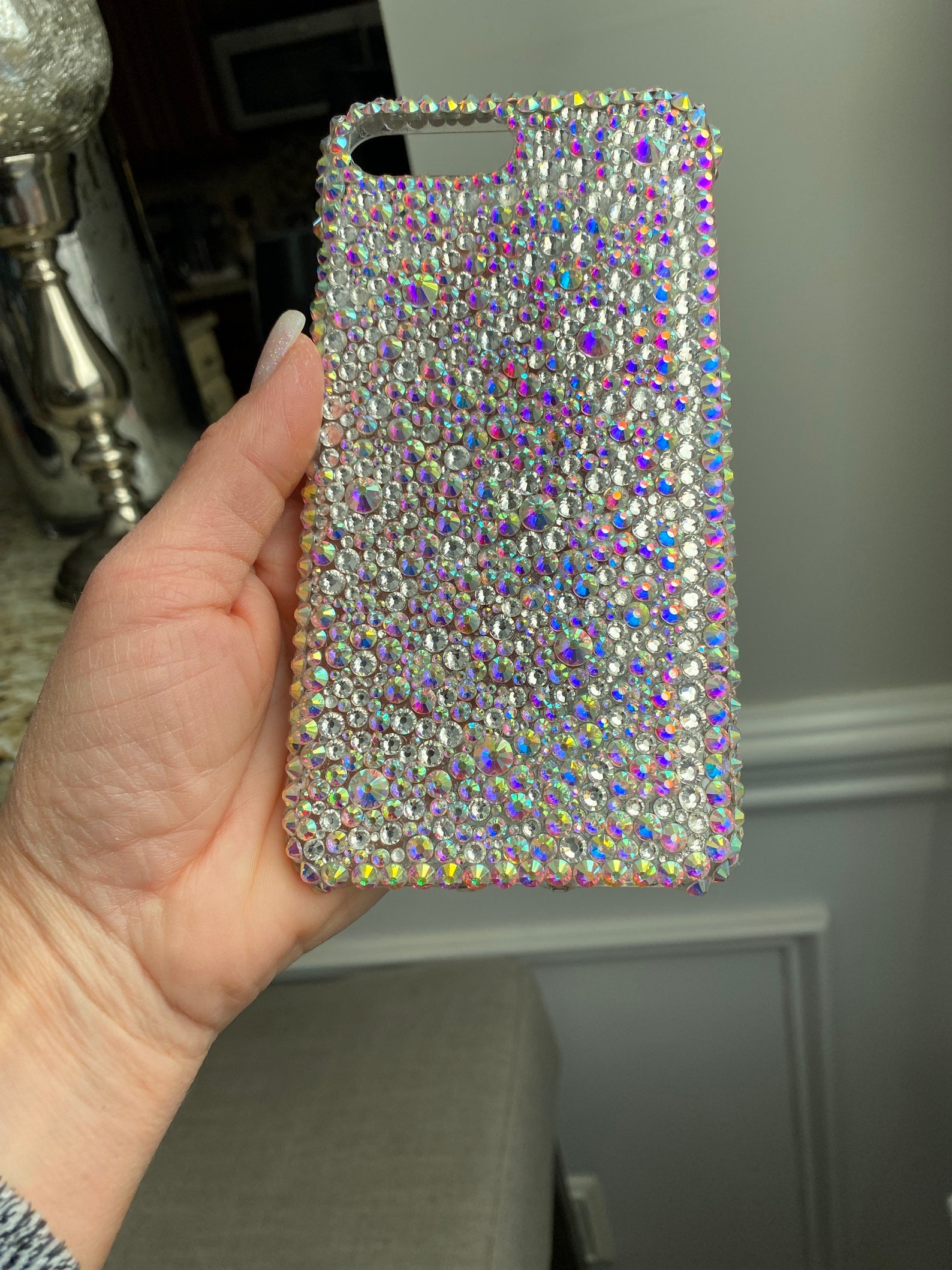Crystal Bling iPhone 7 Plus or 8 Plus Mixed Crystal and Crystal AB ...