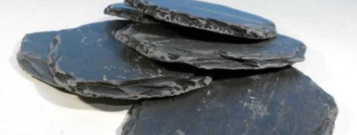 Gray Natural Slate Aquarium Decor Fish Reptile Tank TWO Pieces - Etsy