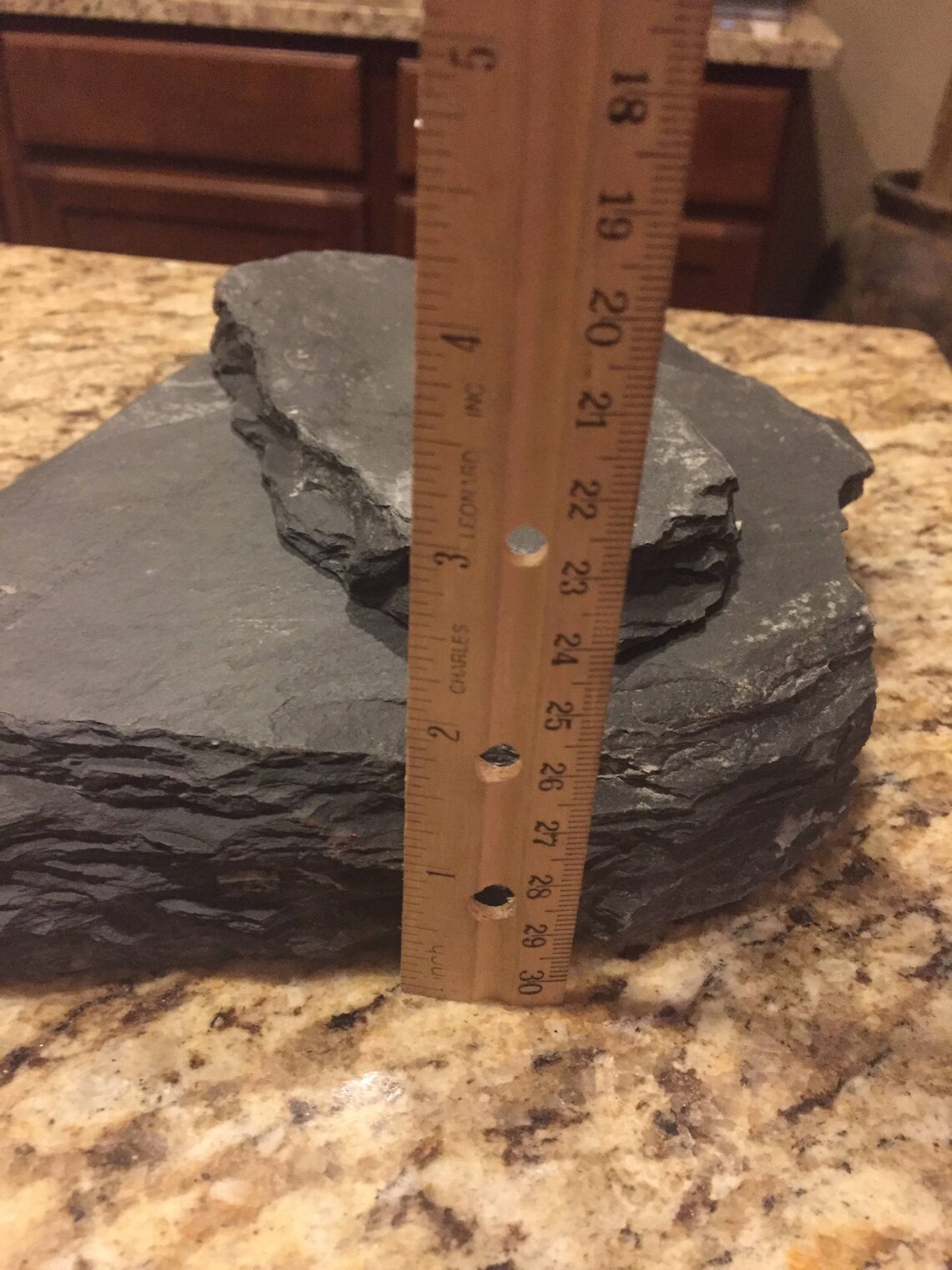 All Natural Rock - Slate Oil Lamp Candle - Fire Rock - Black - Etsy