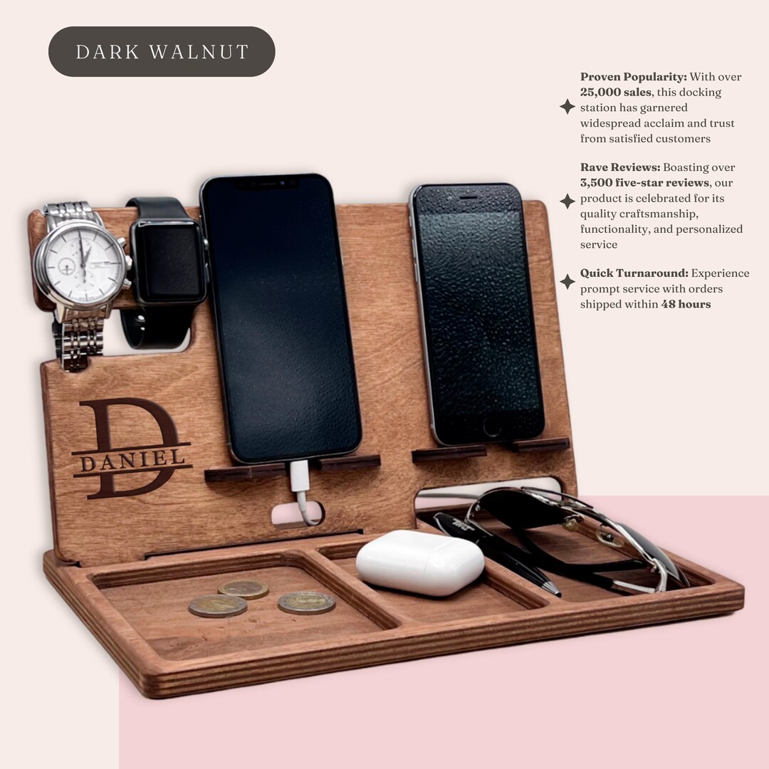 Father's Day Gift, Dad Gifts, Docking Station, Gift Men, Gift for Dad ...