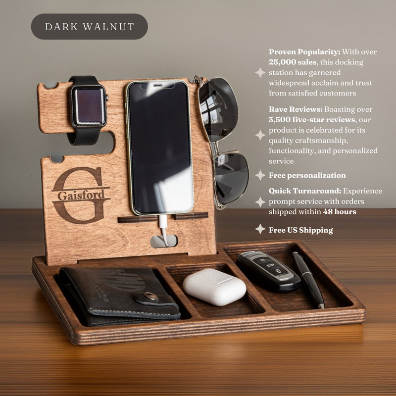 Phone Valet - Etsy