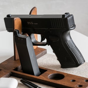 Wooden Dock Station, Police Officer Docking Station, Wood Stand for Gun ...