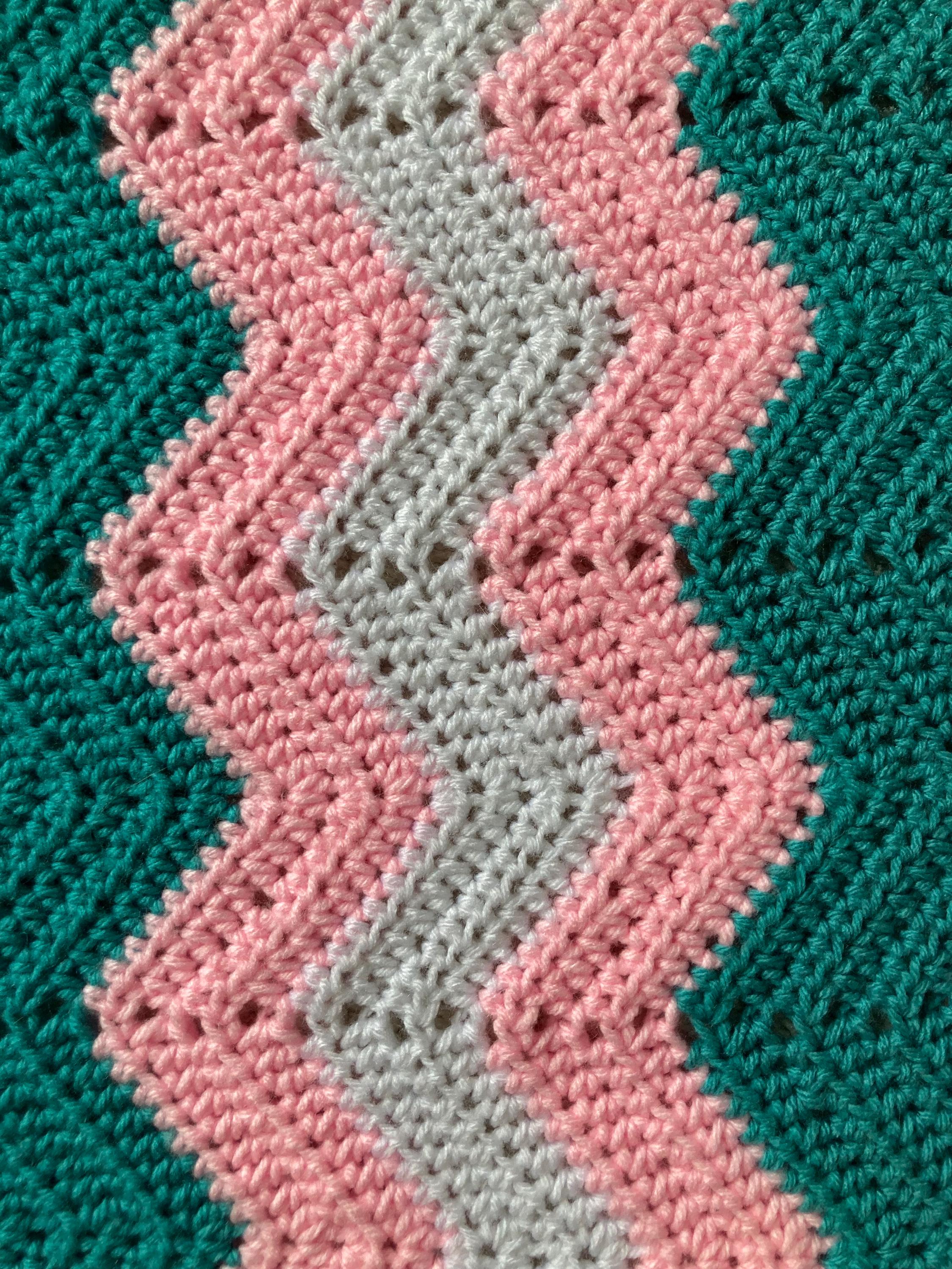 Chevron Transgender Pride Crochet Blanket - Etsy
