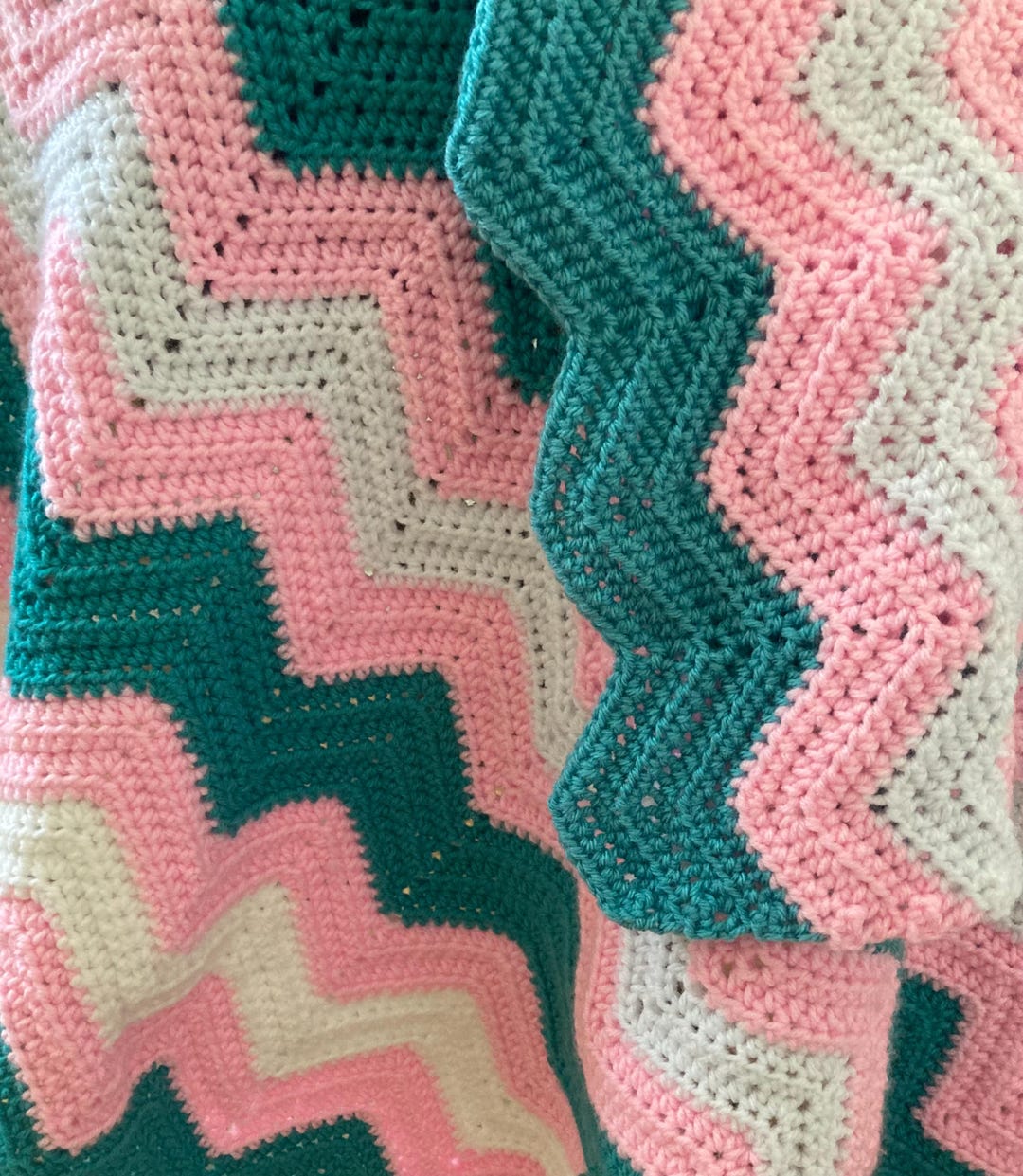 Chevron Transgender Pride Crochet Blanket - Etsy