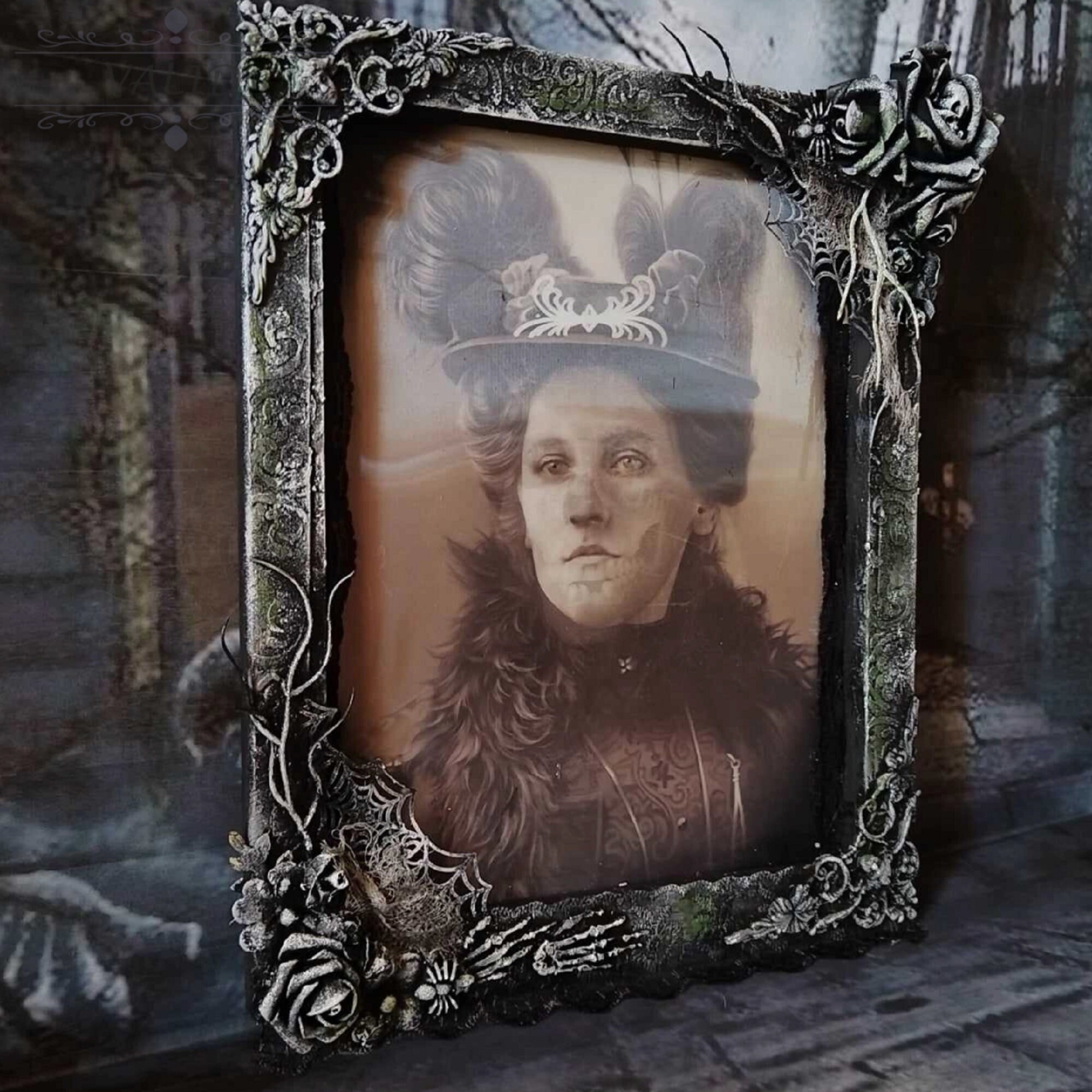 3D Horror Portrait Picture Mixed Media Wall Decor Halloween - Etsy