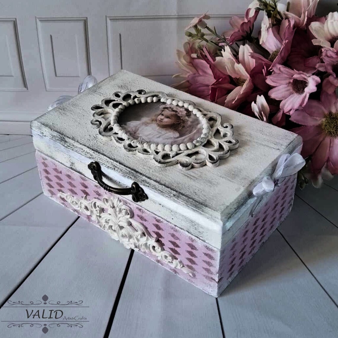 Wooden Box, Handmade Box, Shabby Chic Style - Etsy