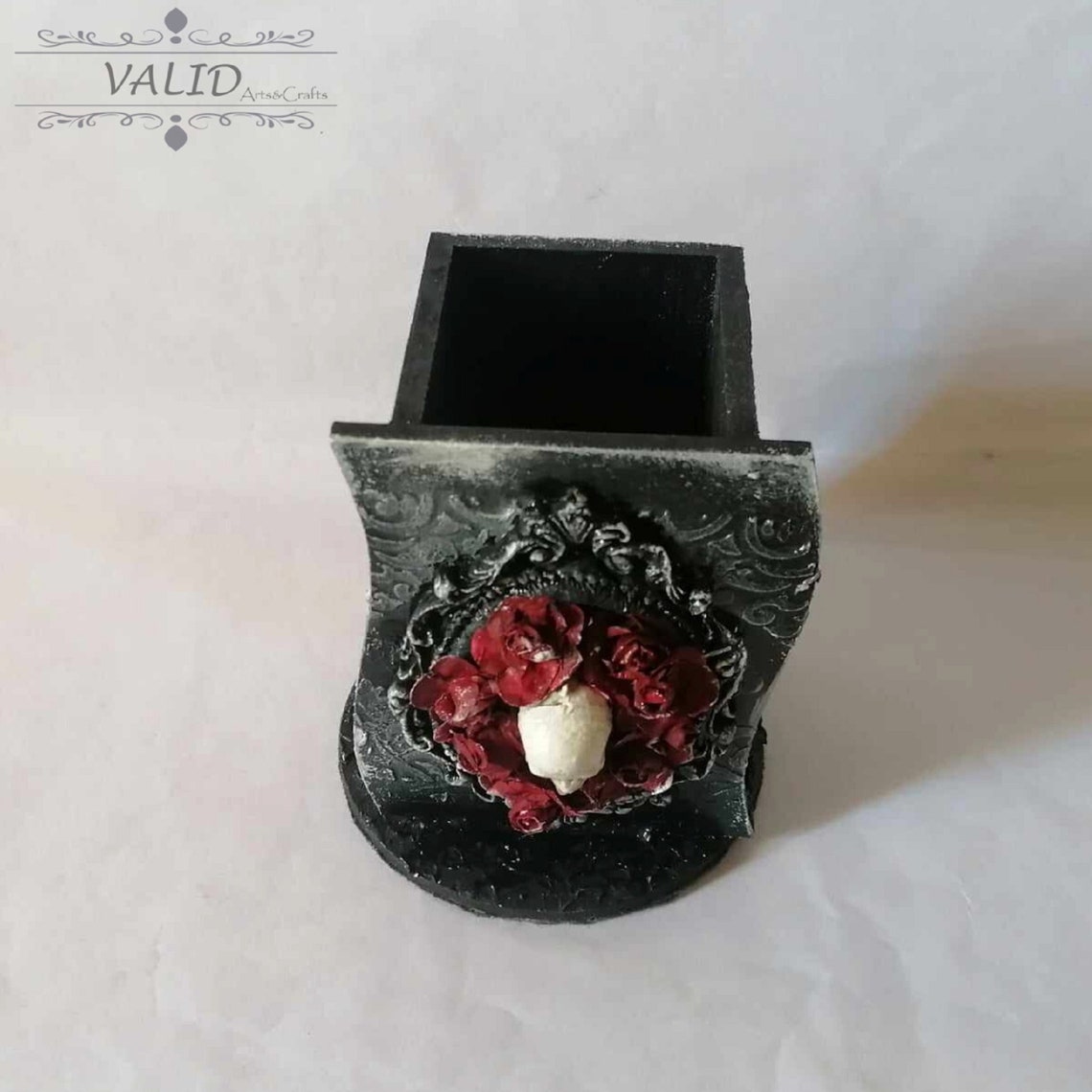 Pencil Holder Box/gothic Style - Etsy