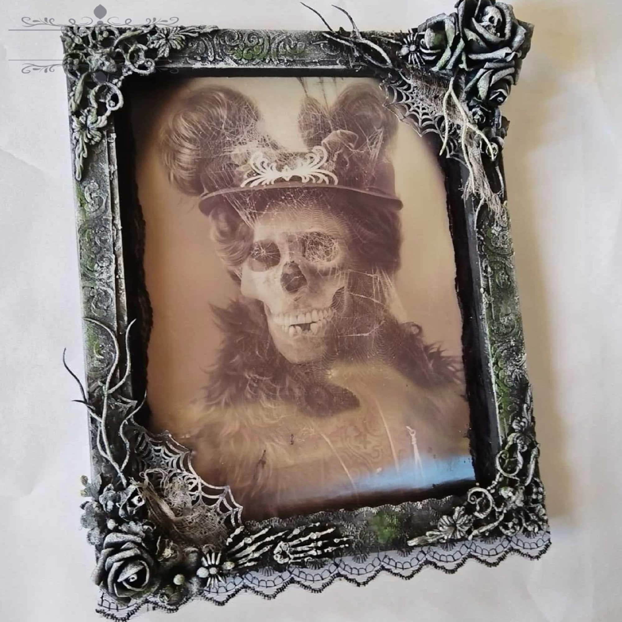 3D Horror Portrait Picture Mixed Media Wall Decor Halloween - Etsy