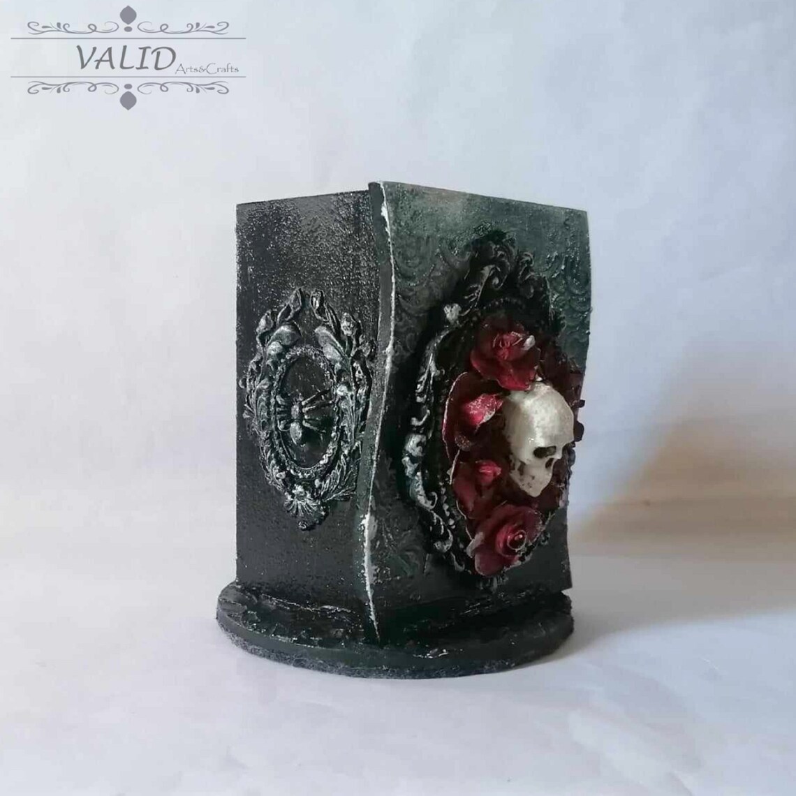 Pencil Holder Box/gothic Style - Etsy