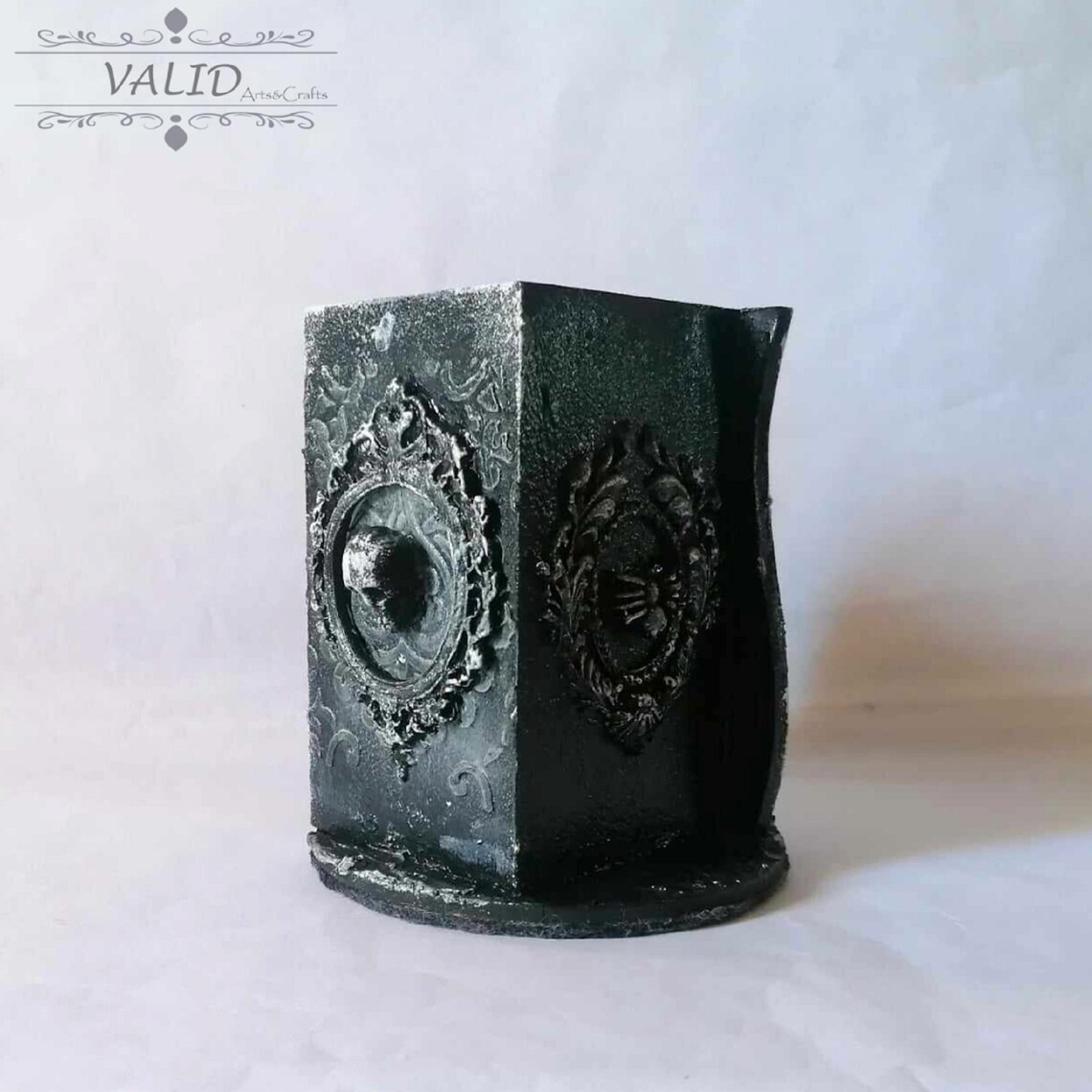 Pencil Holder Box/gothic Style - Etsy