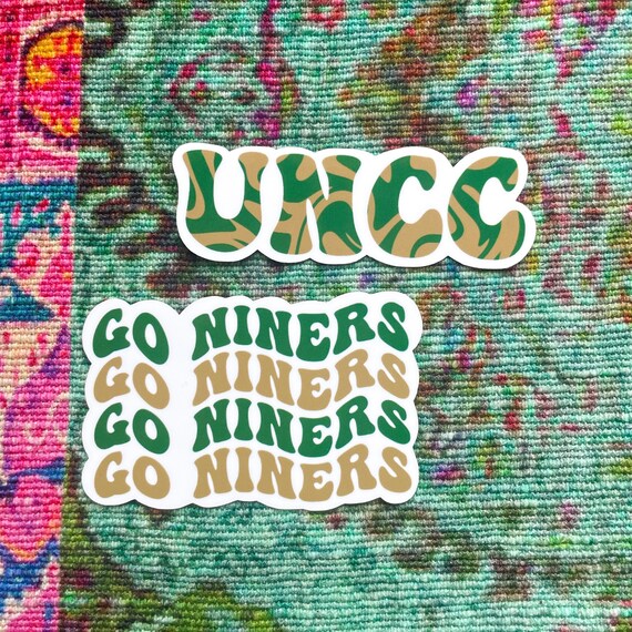 UNCC Sticker UNC Charlotte Charlotte NC College Go Niners - Etsy