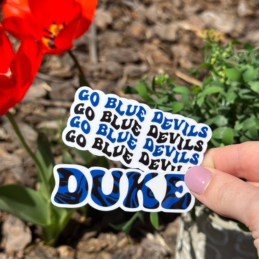 Duke University Sticker, Duke Blue Devils, Go Blue Devils, College ...