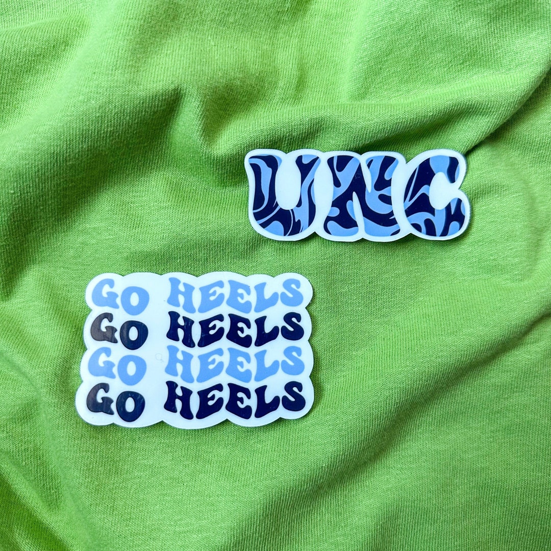 Carolina Tarheels Sticker, UNC Sticker, Chapel Hill, College Decal, Go ...