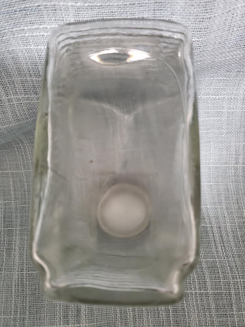 Vintage Collectible Log Cabin Glass Bottle Bank - Limited Edition 1965 ...