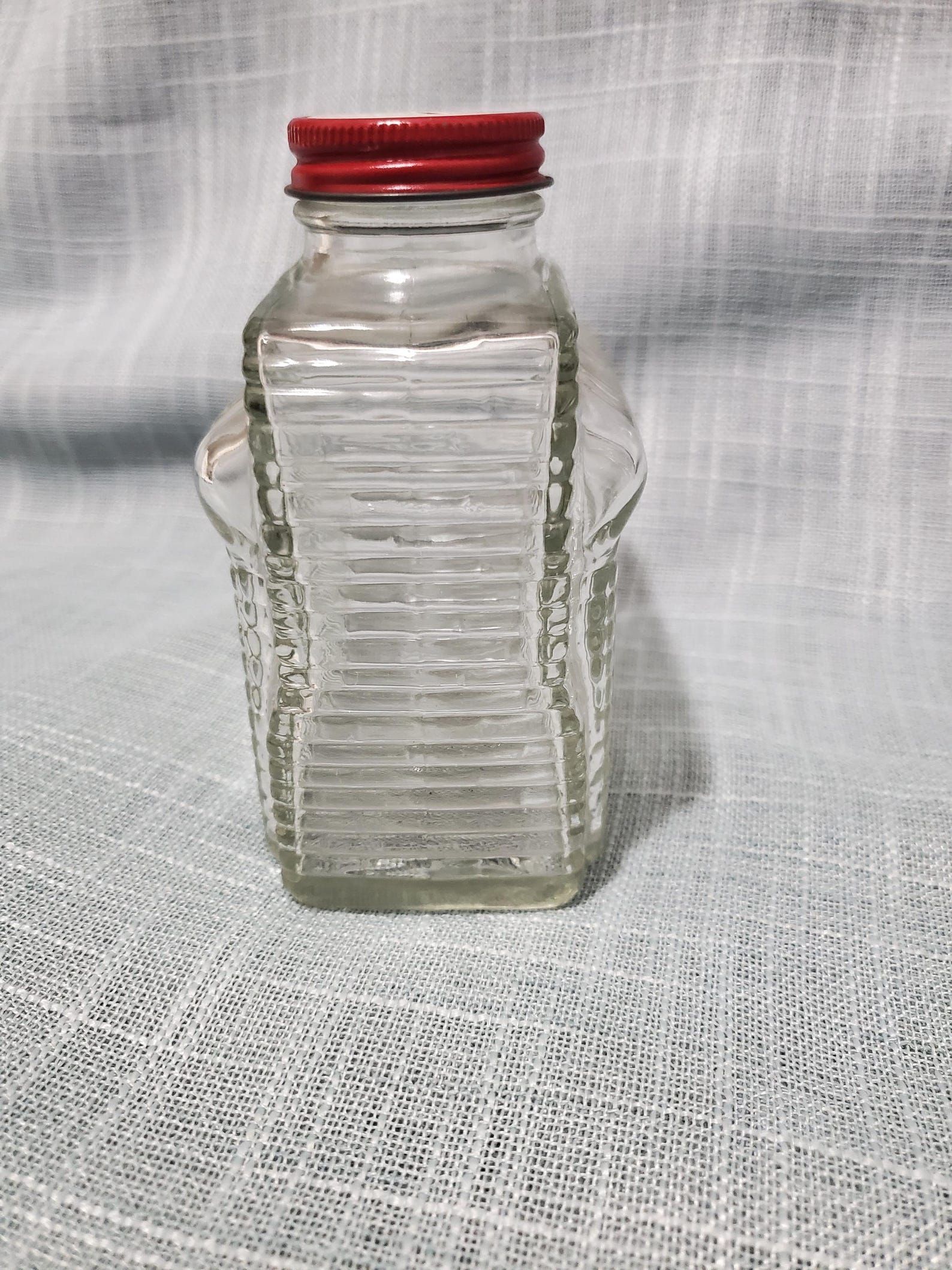 Vintage Collectible Log Cabin Glass Bottle Bank - Limited Edition 1965 ...