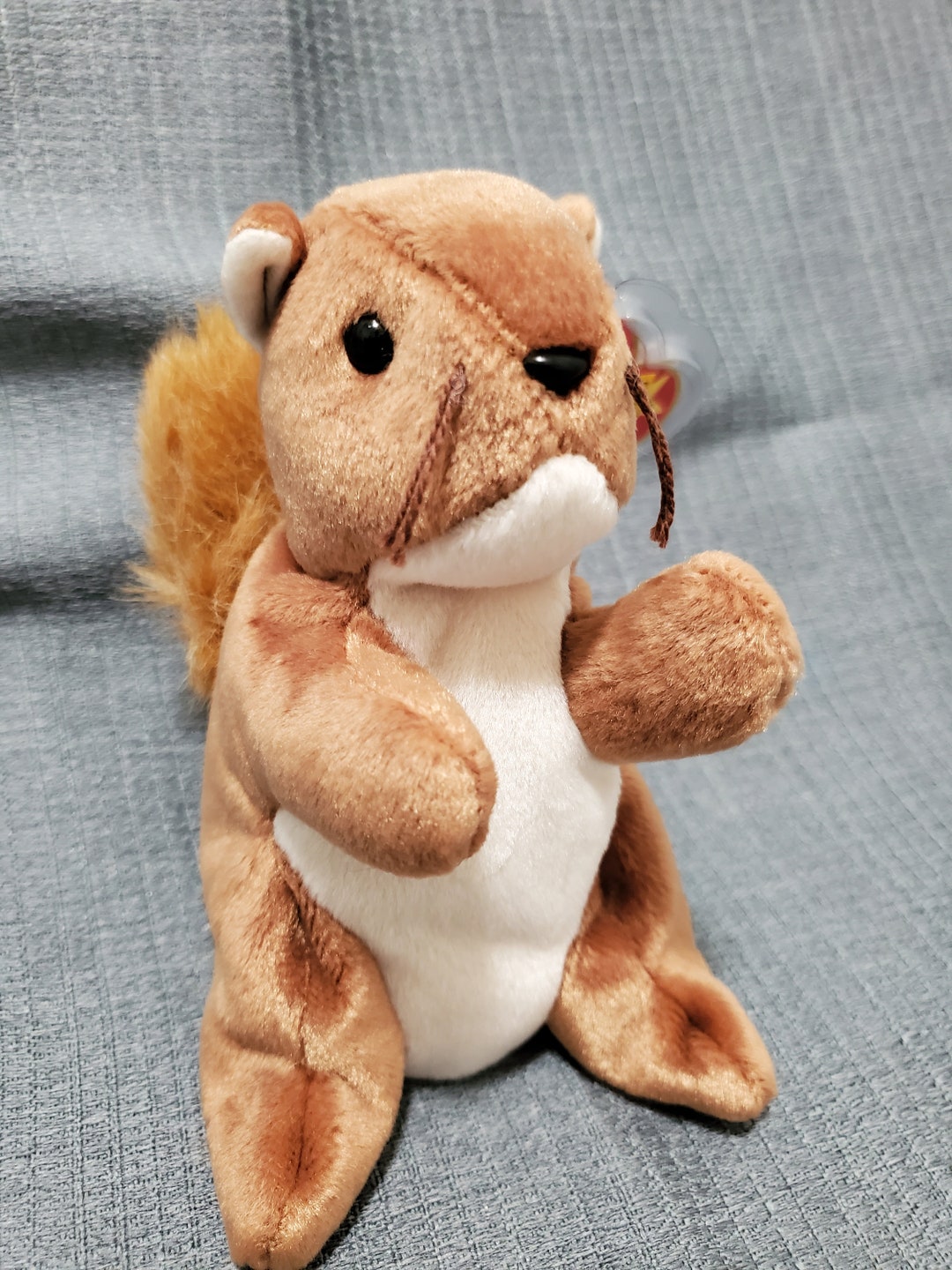 Nuts the Squirrel Beanie Baby 1996 - Etsy