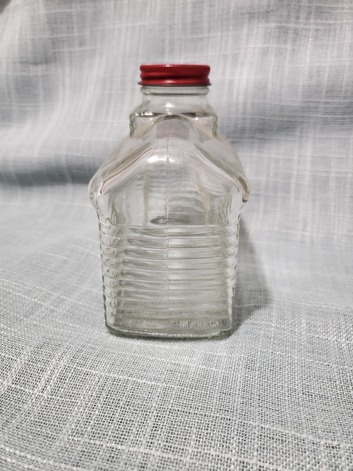 Vintage Collectible Log Cabin Glass Bottle Bank - Limited Edition 1965 ...
