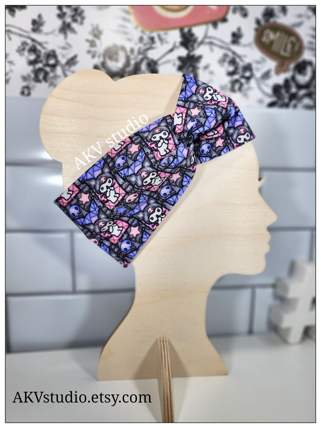 Rebel Kitty Twisted Turban Style Headband. Adult. Scroll Down to Read ...