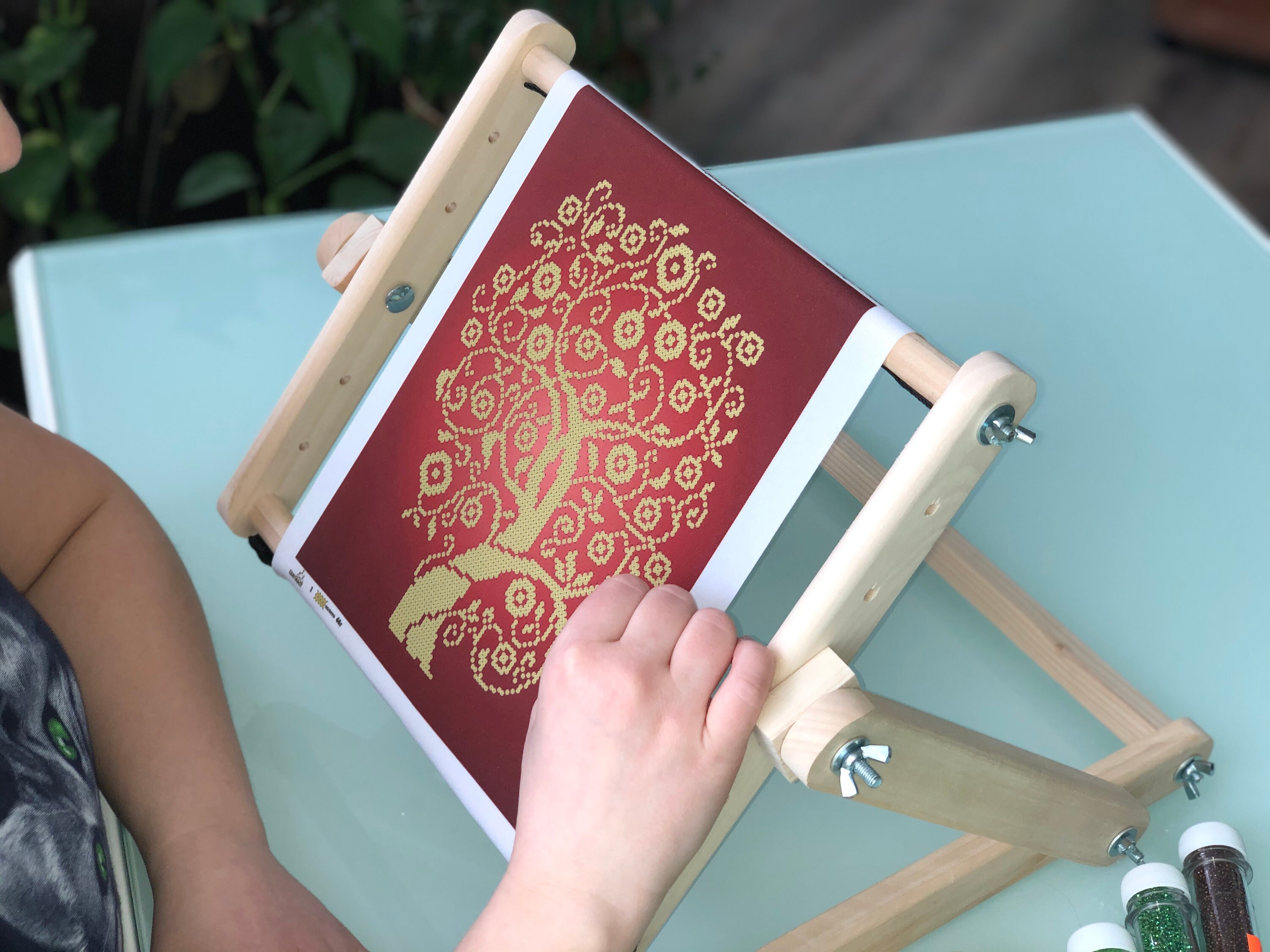 Cross Stitch Stand Embroidery Stand the Machine for Embroidery Tapestry ...