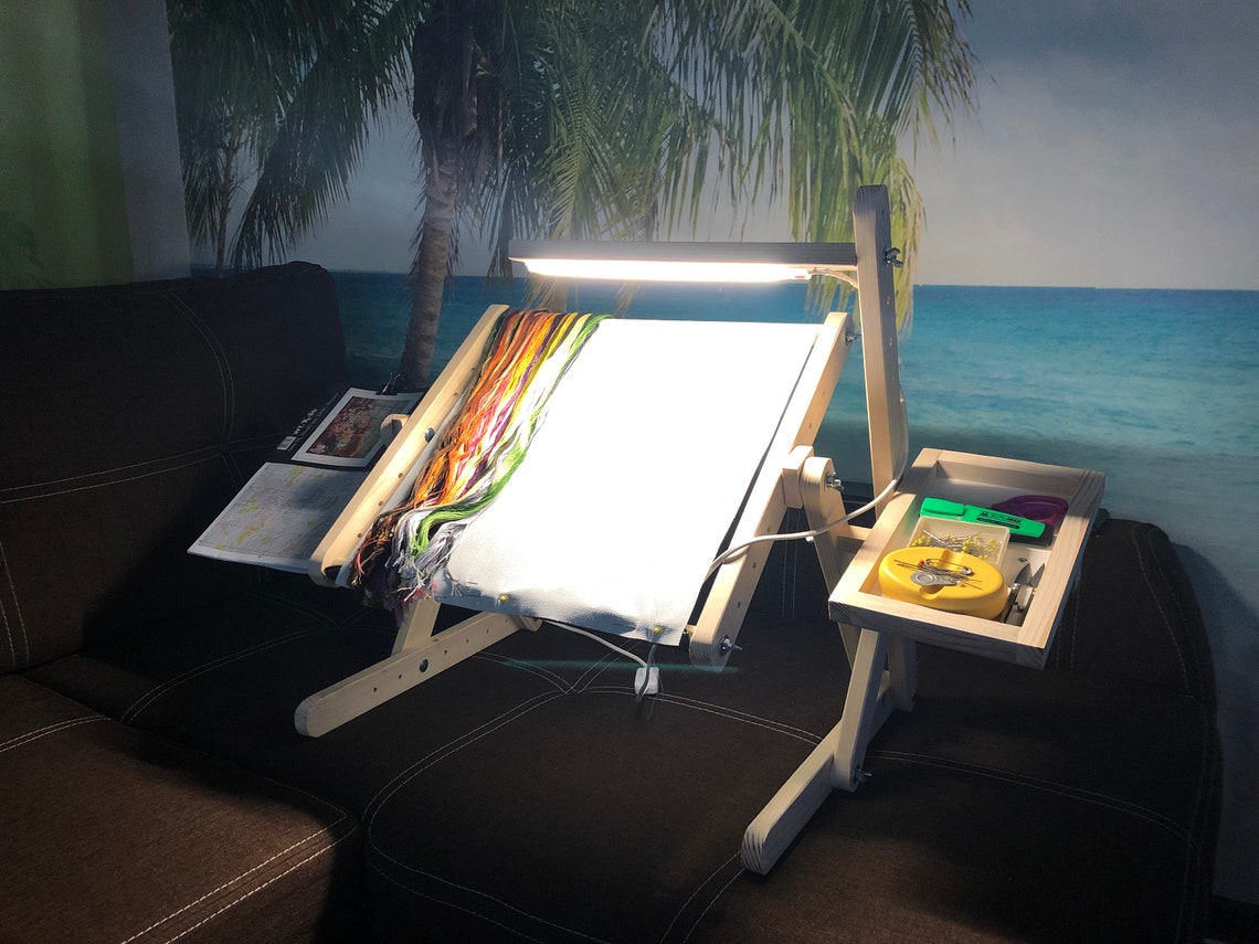 Embroidery Stand With, Cross Stitch Stand With Illumination, the ...