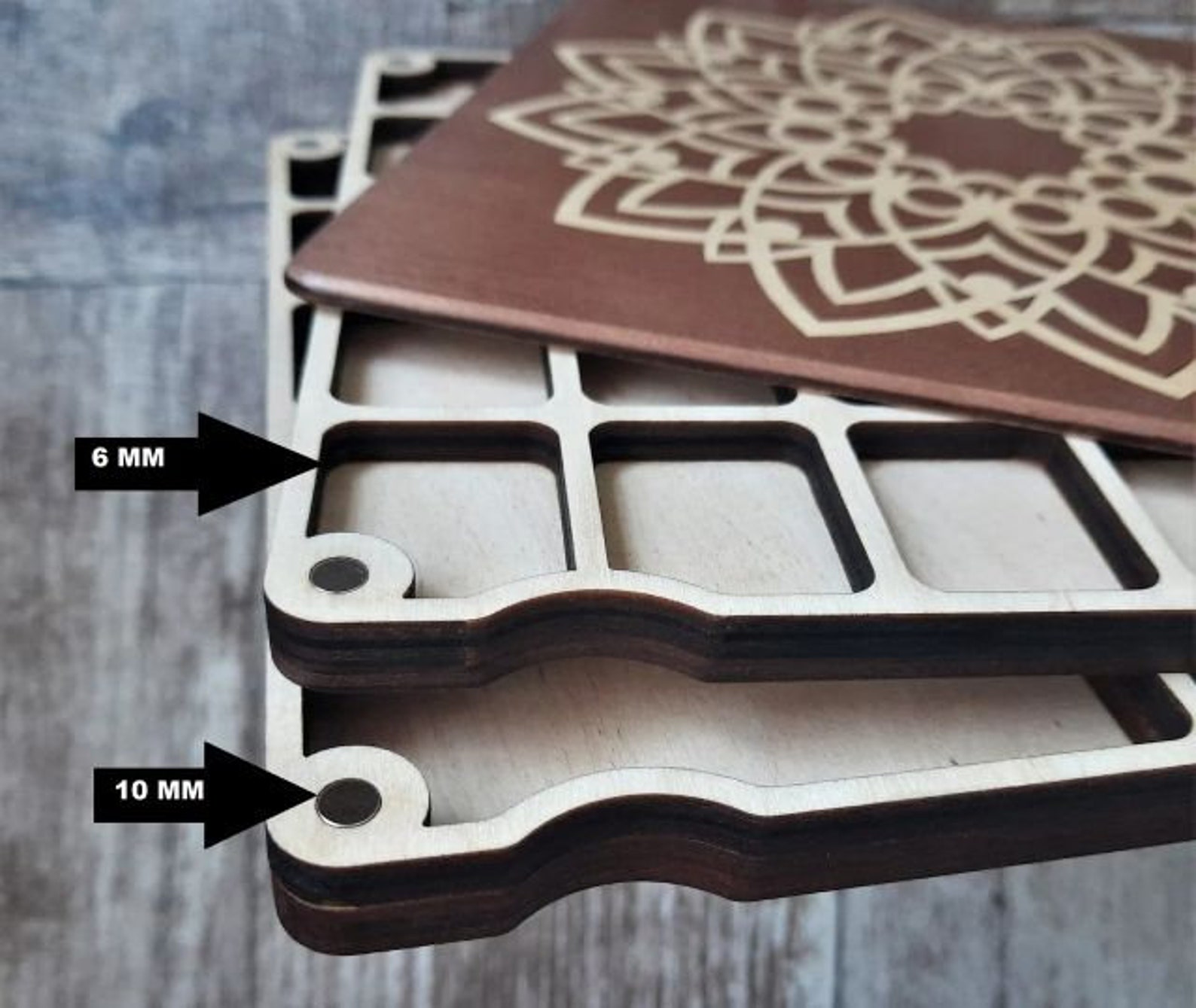 Bead Containers With a Cover Container for Beads Bead Box Bead | Etsy