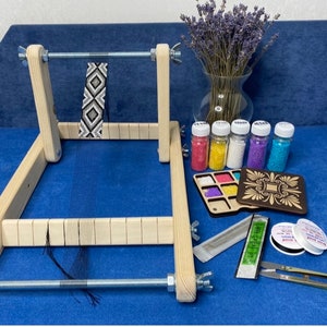 Beadwork Machine, Machine for Weaving Beads, Bead Loom Jewelry Making ...