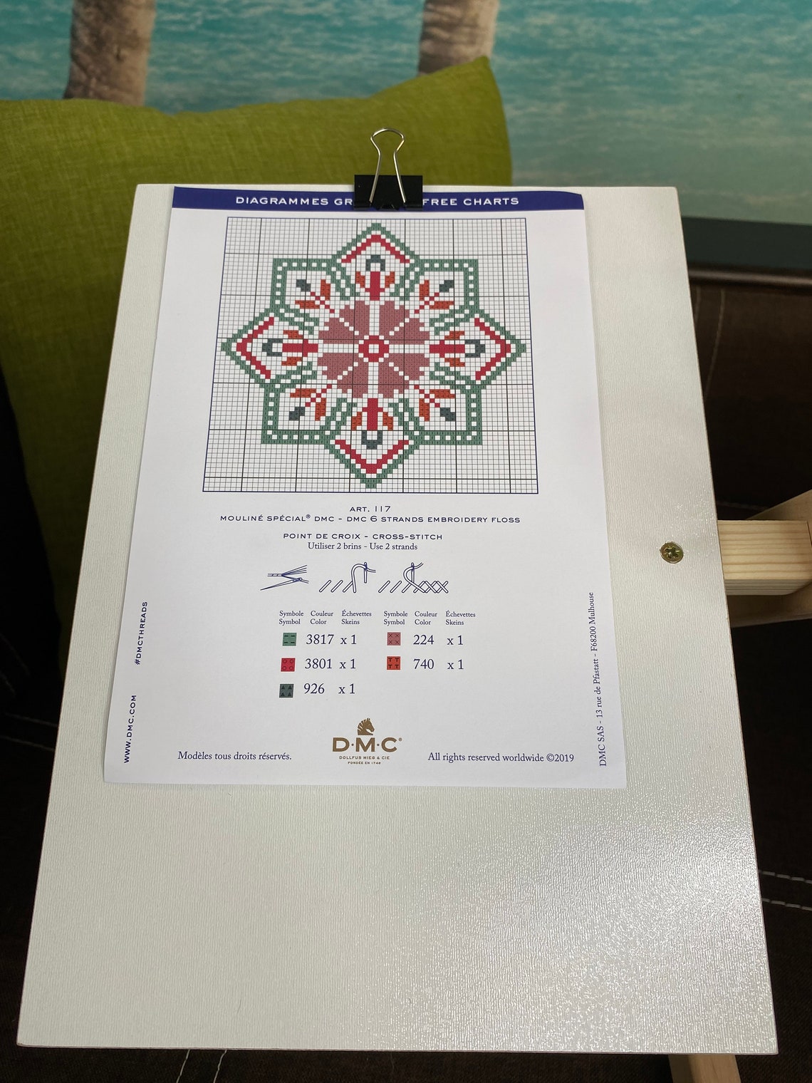 Cross Stitch Stand With Illumination Embroidery Stand With - Etsy
