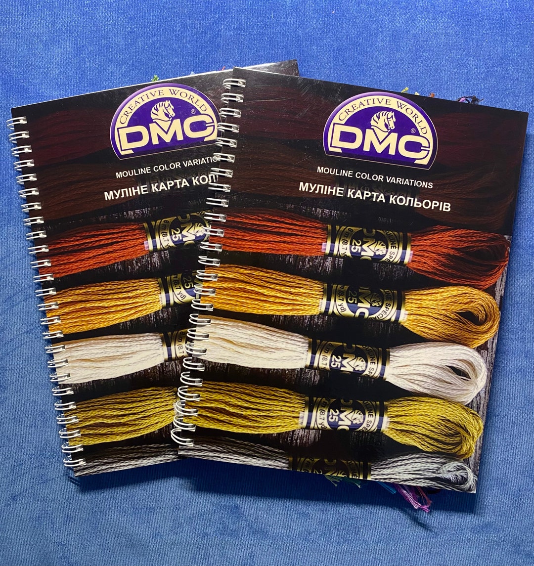 DMC Thread Palette 498 Colors, Thread Catalog DMC, Live Color Card for ...
