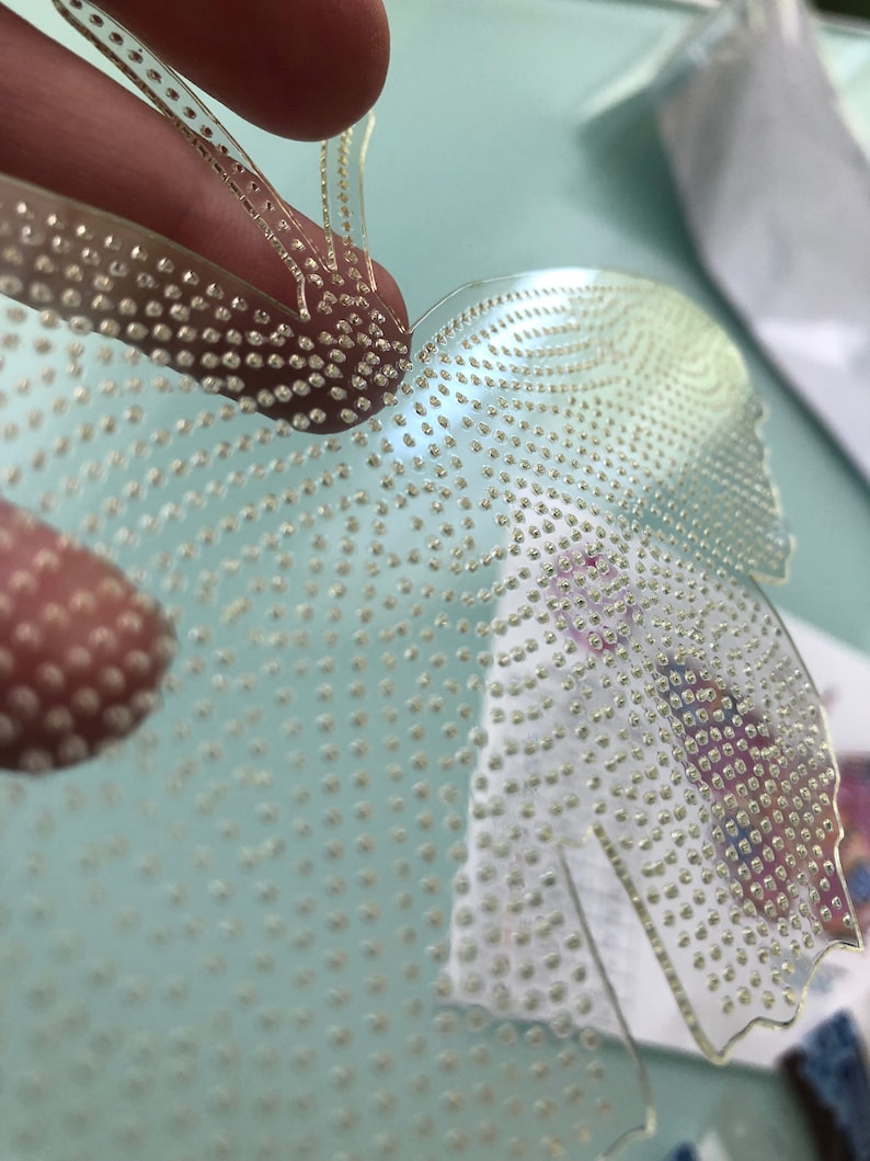 Butterfly Embroidery Kit Callithea Optima Bead Embroidery - Etsy