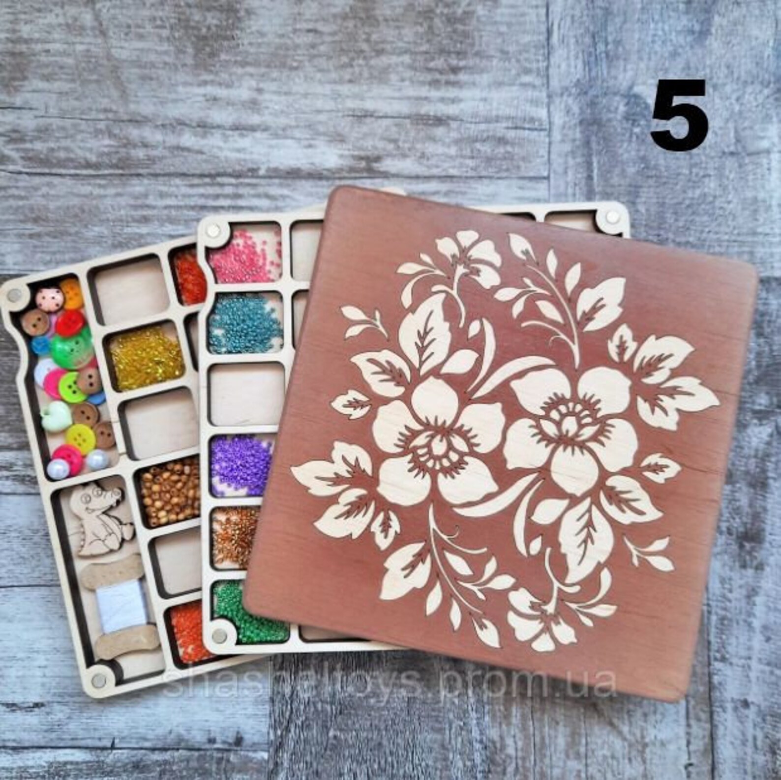 Bead Containers With a Cover Container for Beads Bead Box Bead | Etsy