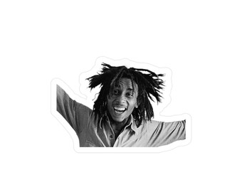 Bob Marley Sticker: Tribute to Bob Marley - Etsy