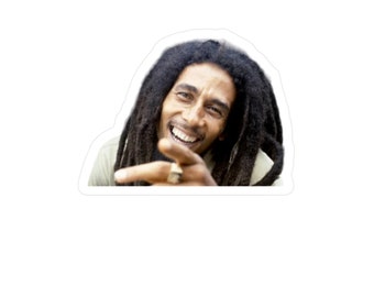 Bob Marley Sticker: Tribute to Bob Marley - Etsy