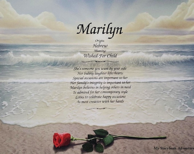 Personalized First Name Meaning Art Print-grayson Name-any Name-8x10 ...