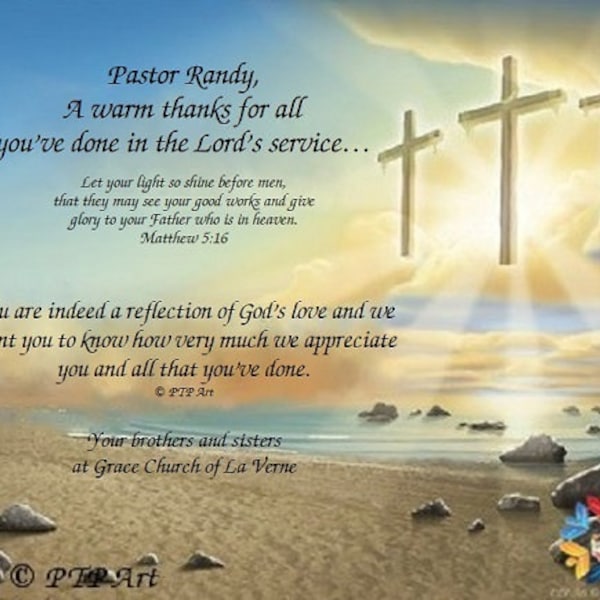 Pastor Appreciation Poem Etsy