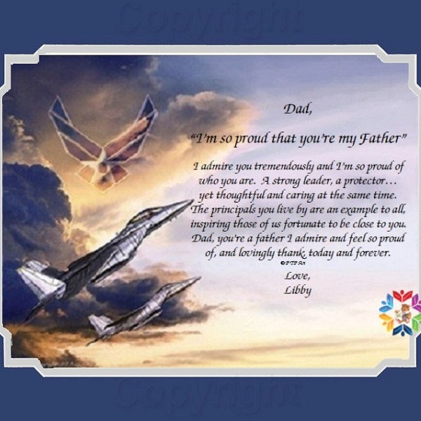 Air Force Poem - Etsy
