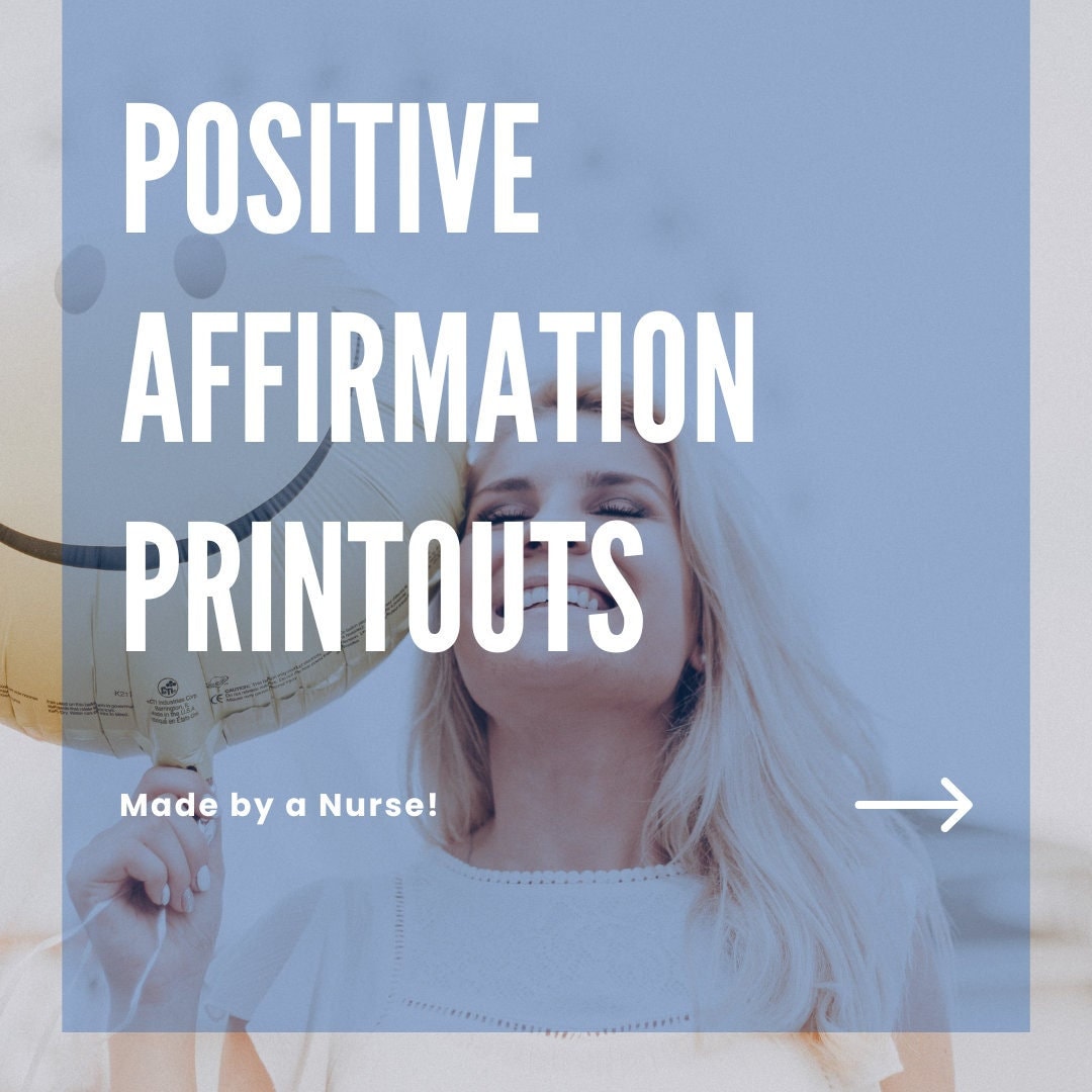 Positive Wall Decor Mantras Positive Self-talk Ideas Self Esteem ...