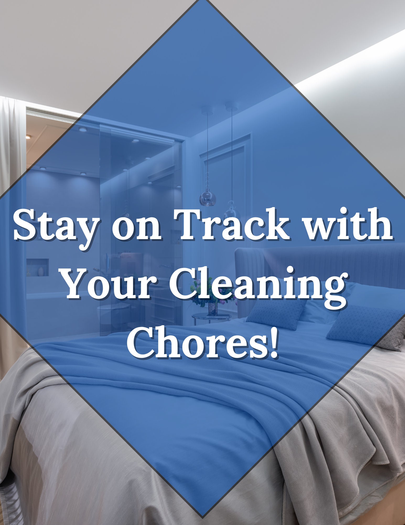 Bedroom Chore Chart Cleaning Bedroom To-do List ADHD Cleaning Planner ...